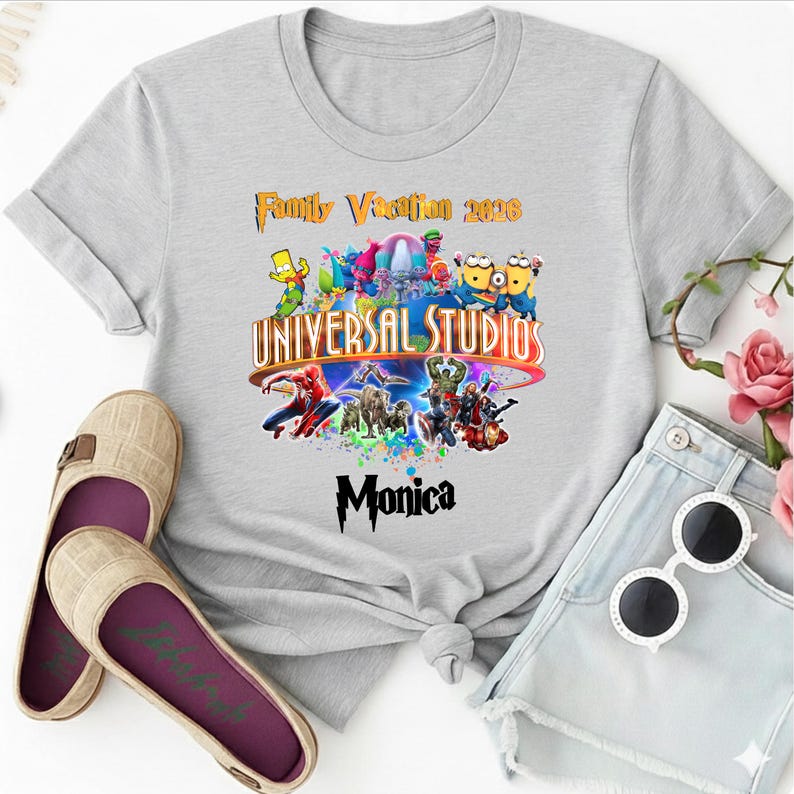 Custom Universal Studios Family Vacation Shirts, Custom Universal ...