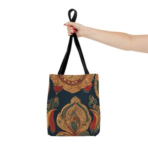 Traditional Indian Tote Bag Design - Etsy