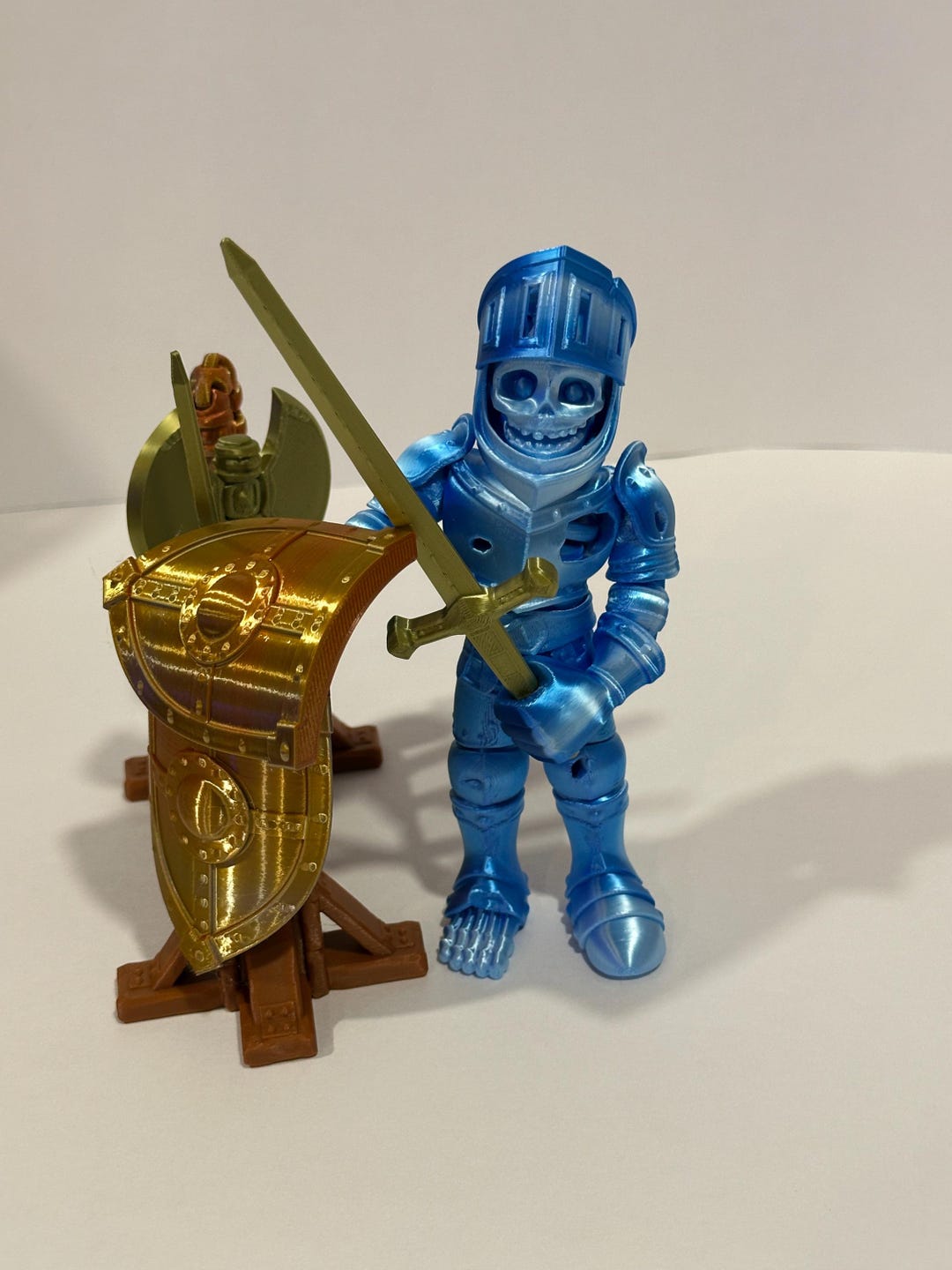 3d Printed Articulated Flexi Knights and Skeleton Knights - Etsy