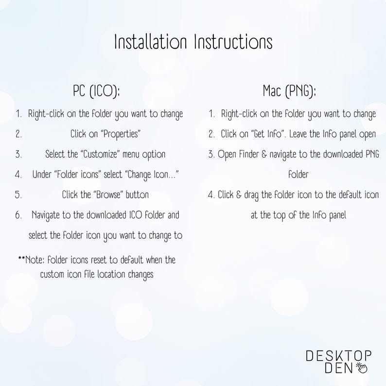 25 Desktop Folder Icons, Pastel Folders, Windows Folder Icons, Mac ...