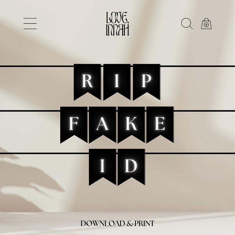 Rip Fake Id - Etsy