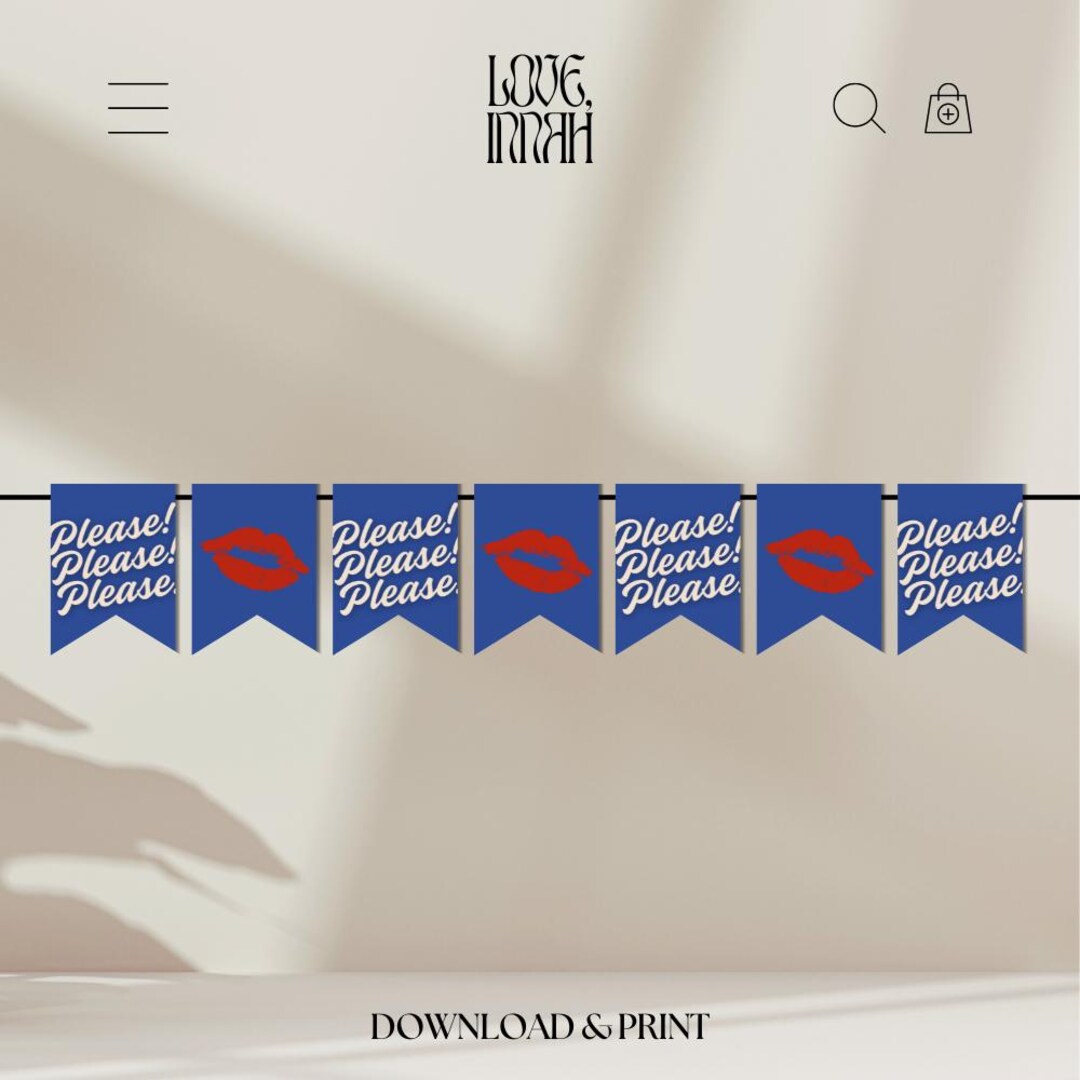 Please Please Please Party Banner, Sabrina Carpenter, Short N' Sweet ...