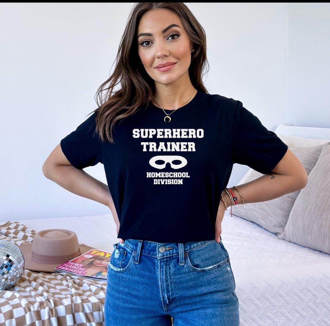 Superhero Trainer Homeschool Gift for Teacher, Education, Instructor ...