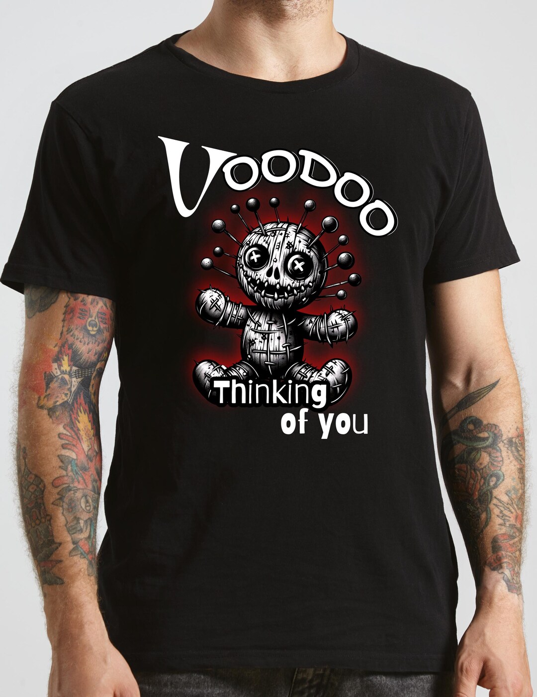 VOODOO Voodoo Doll Wicca Witch Horror Goth Christmas Gift Digital ...