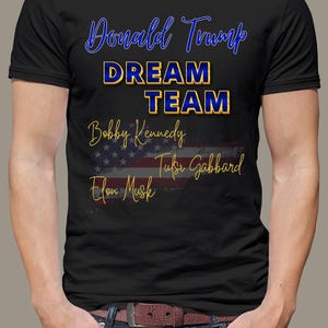 Donald Trump Robert F Kennedy Jr Tulsi Gabbard Elon Musk Dream Team ...