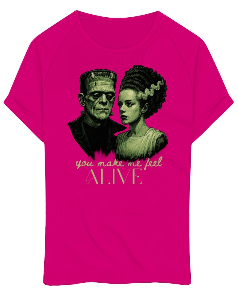 Frankenstein & Bride PNG: Retro Universal Monsters Digital Download - Etsy