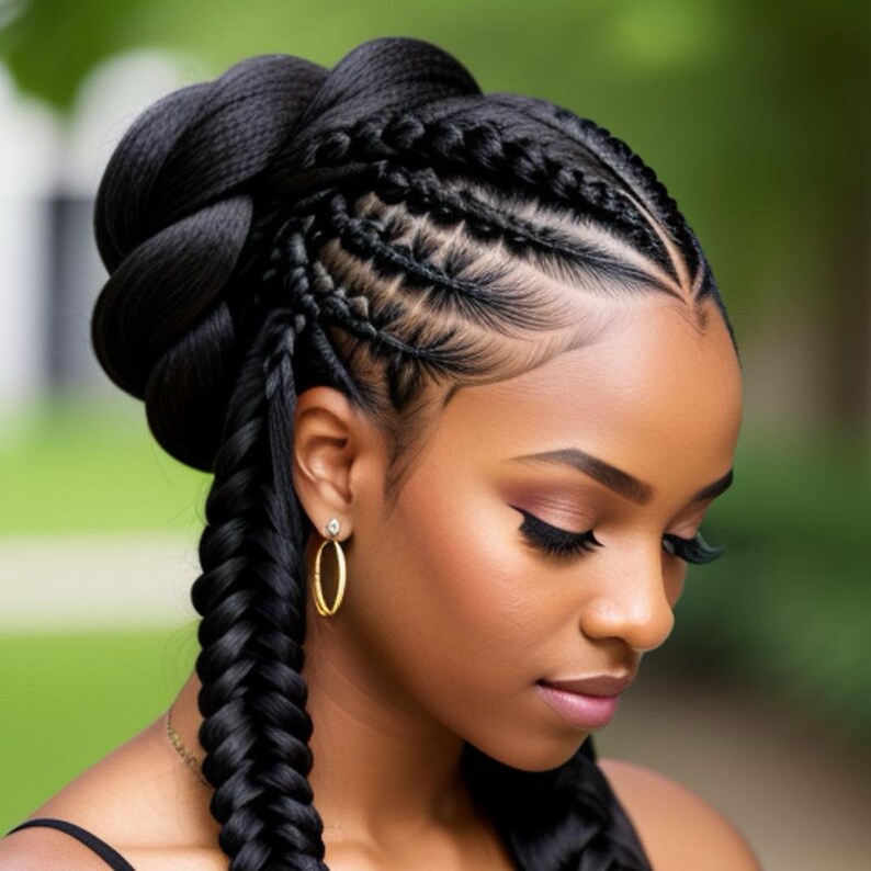 NEW 82 Large Braiding Hair Extensions Natural Kanekalon Japanese Hair ...