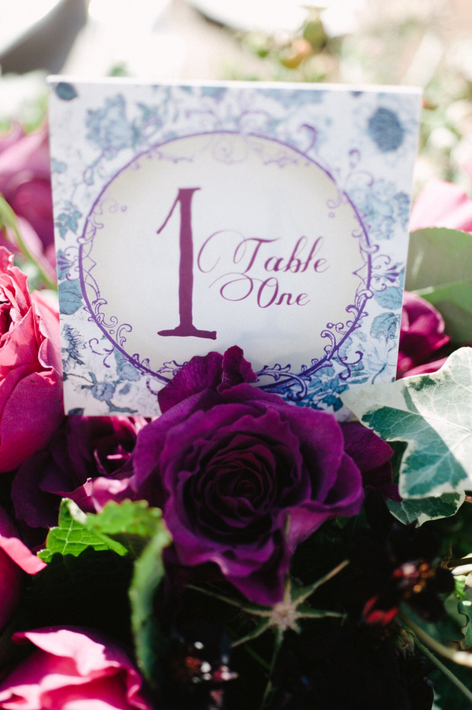 Secret Garden Wedding Table Numbers - Etsy