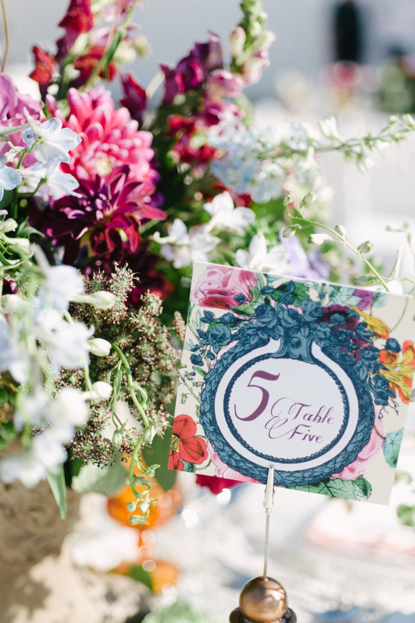 Secret Garden Wedding Table Numbers - Etsy