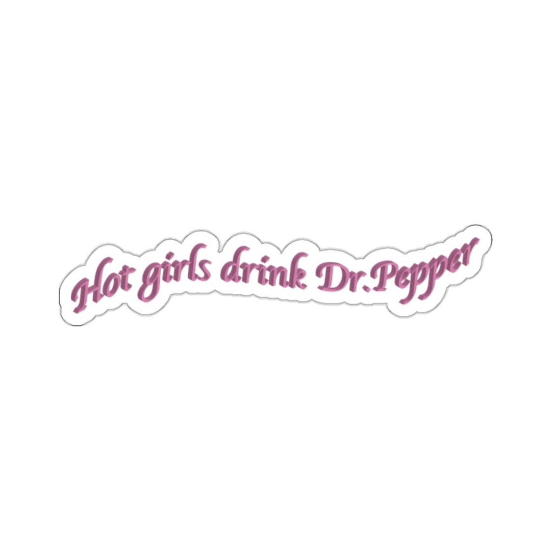 Dr. Pepper Sticker, Fun Laptop Decals, Trendy Drink Stickers ...