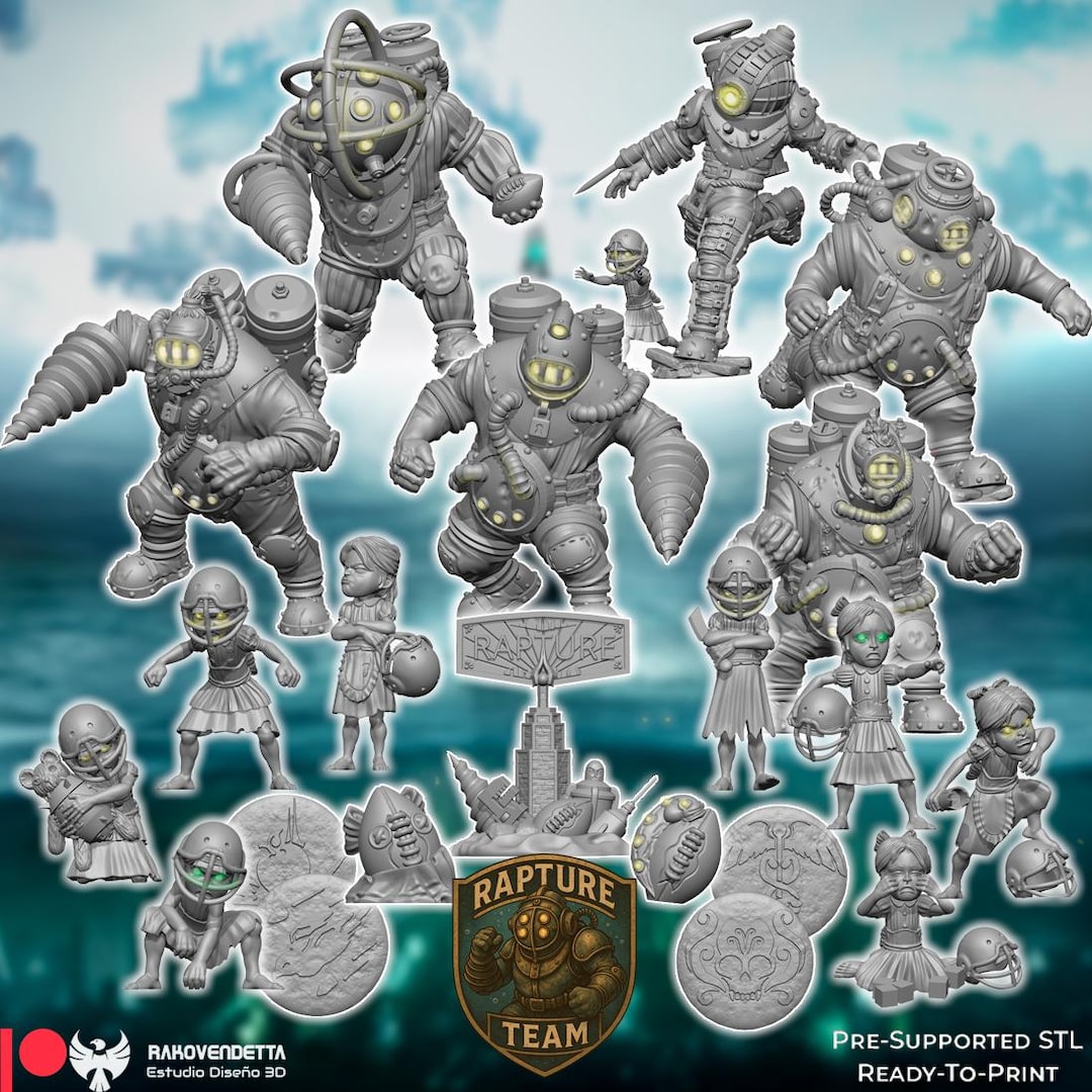 Bioshock Ogres Rapture Team - Fantasy Football - Designed by Rako ...