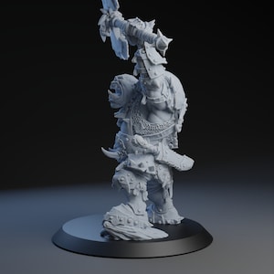 Magnum Orcus Orc Warlord - Designed by Brutefun Miniatures - Etsy