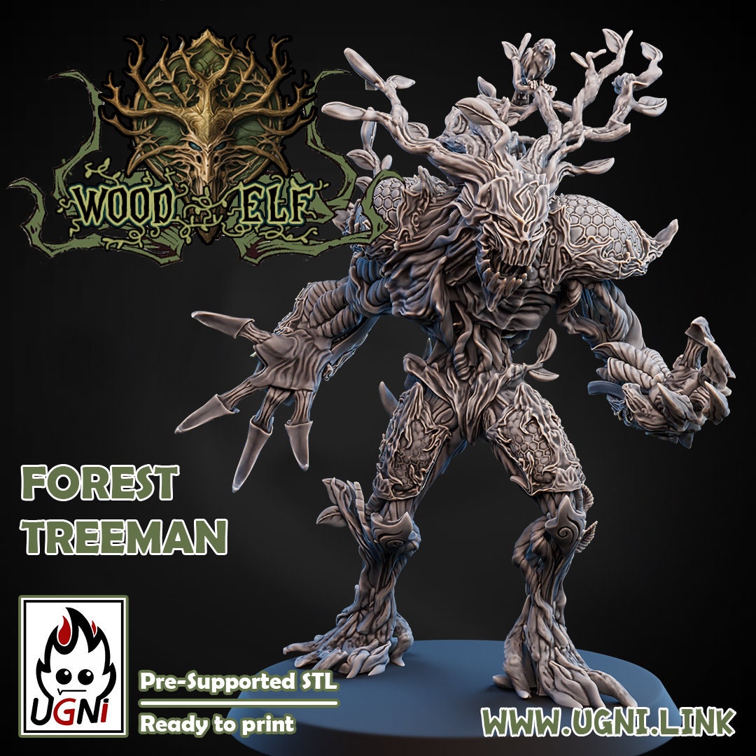 Forest Treeman - Wood Elf Team Dryad Style - Individual Player ...