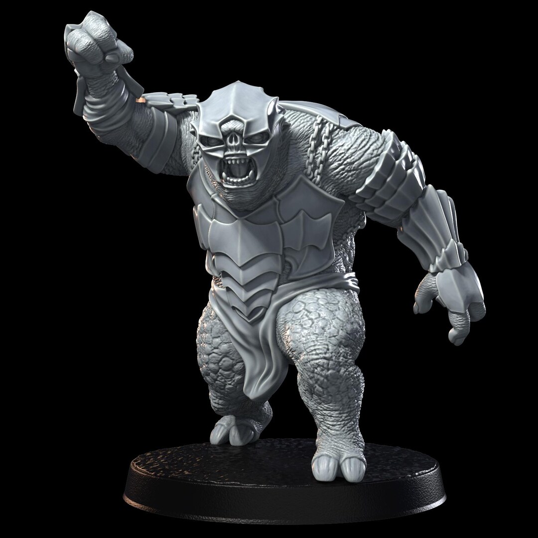 LOTR Blood Ball Troll - Star Player - Fantasy Football - Designed by RN ...
