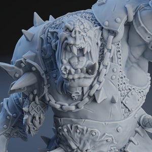 Magnum Orcus Orc Warlord - Designed by Brutefun Miniatures - Etsy