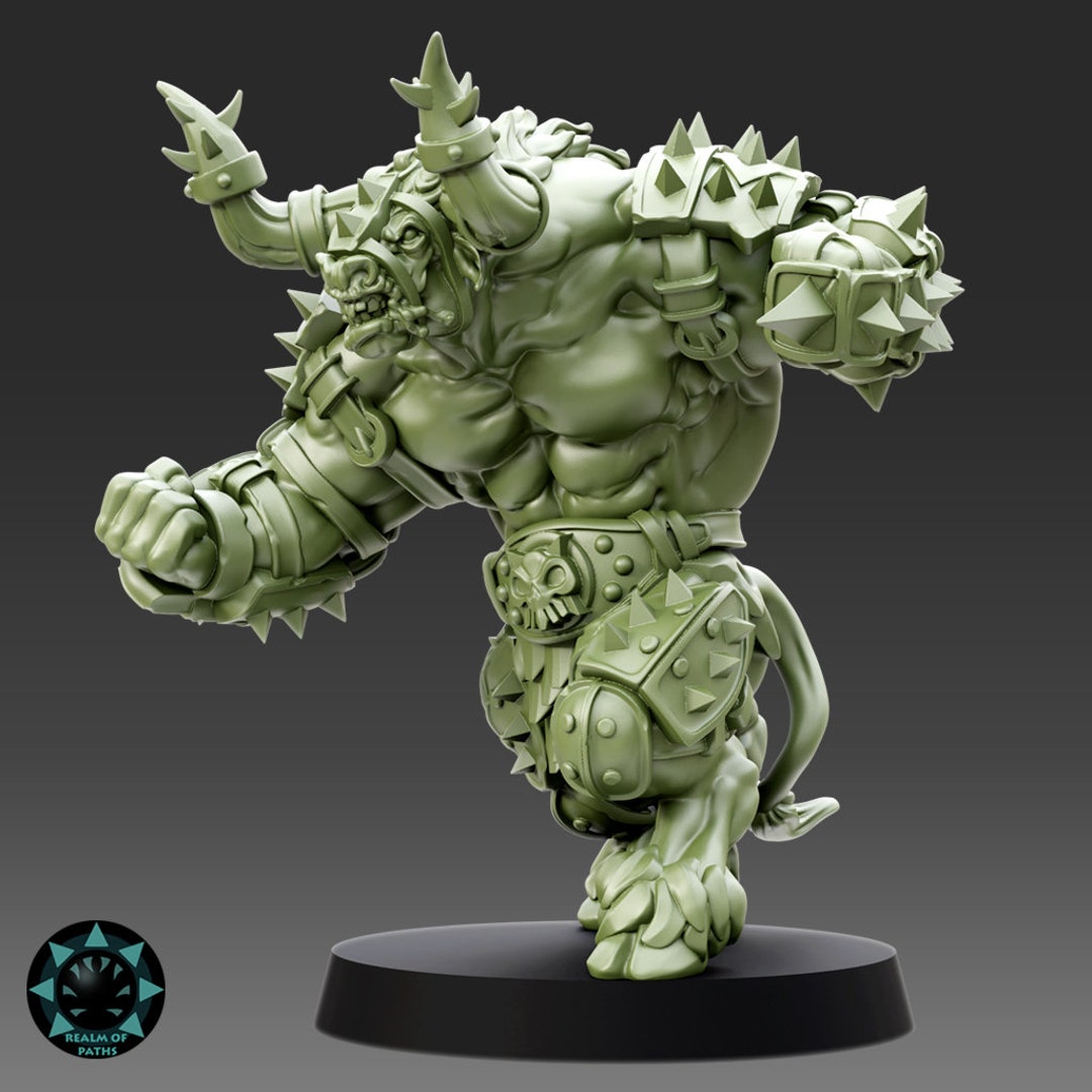 Doom Dwarfs Minotaur - Star Player - Fantasy Football - Designed by ...