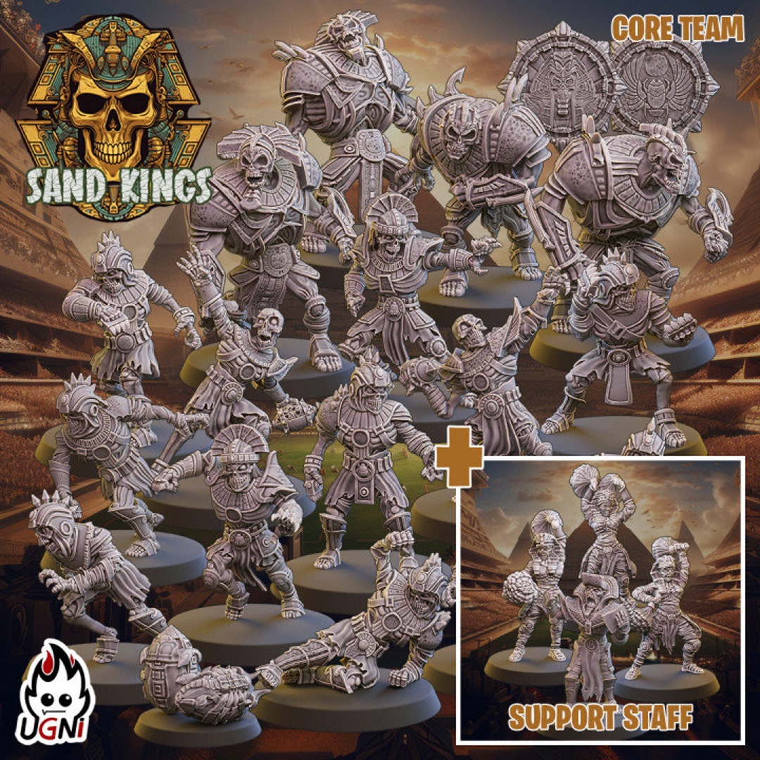 Expanded Sand Kings Roster Regular Style +bonus - Fantasy Football ...