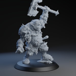 Magnum Orcus Orc Warlord - Designed by Brutefun Miniatures - Etsy