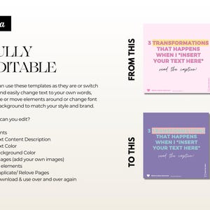 Instagram Engagement Templates, Canva Marketing Templates, Pink ...