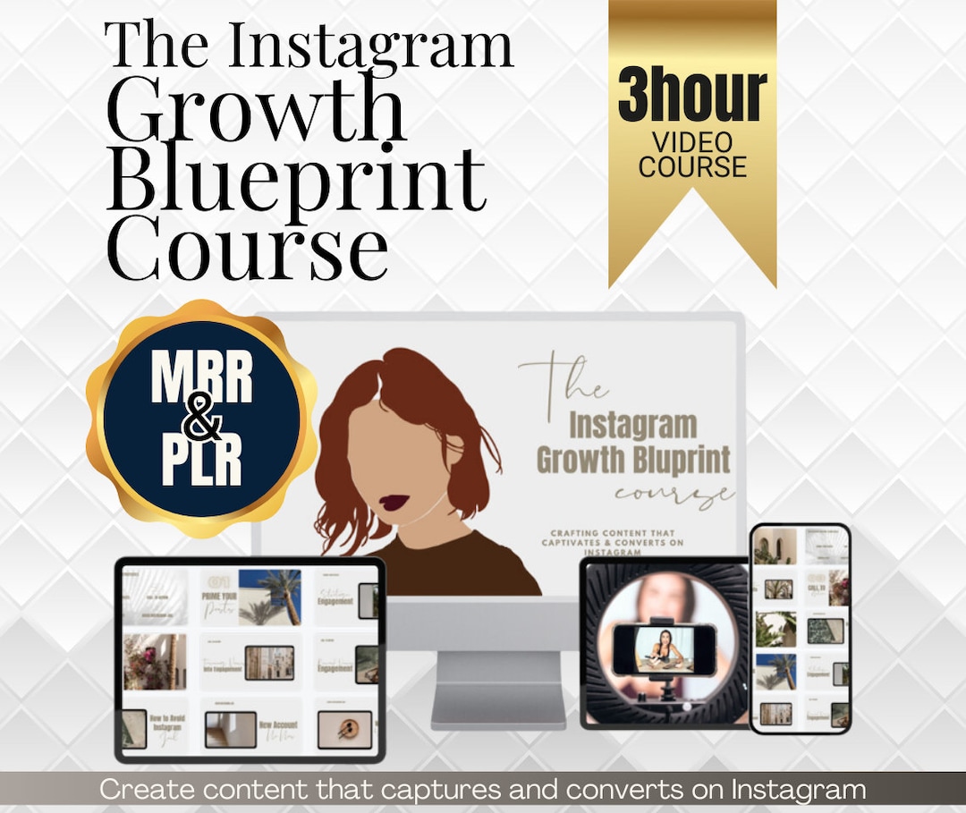 The Instagram Growth Blueprint - MRR Course | Strategy Guide With ...