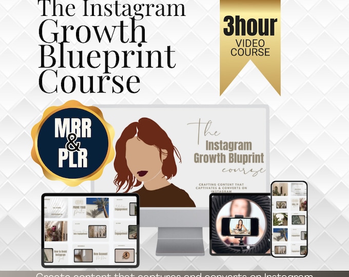 The Instagram Growth Blueprint - MRR Course | Strategy Guide With ...