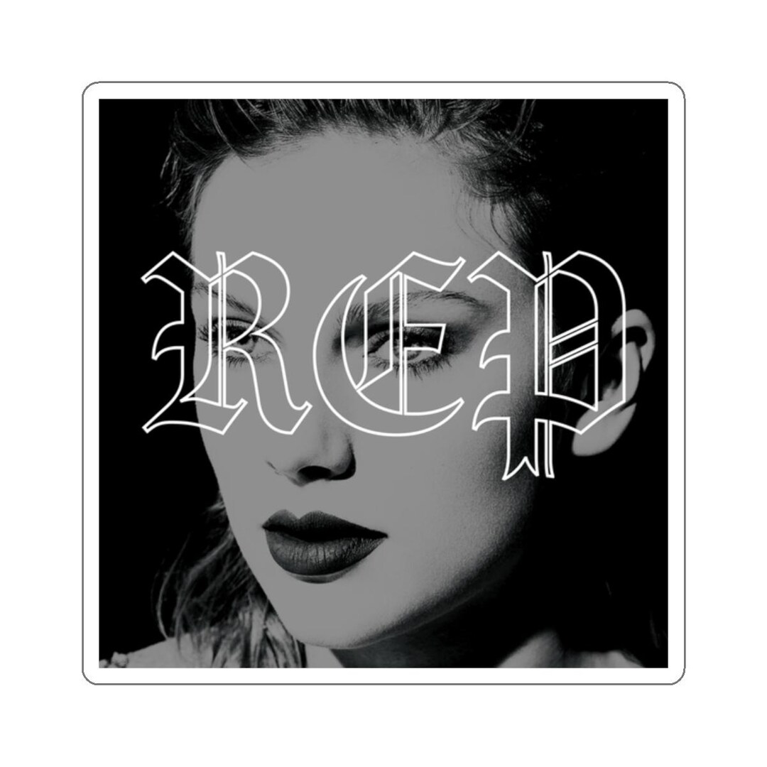 Taylor Swift Inspired Reputation Kiss-cut Stickers - Etsy
