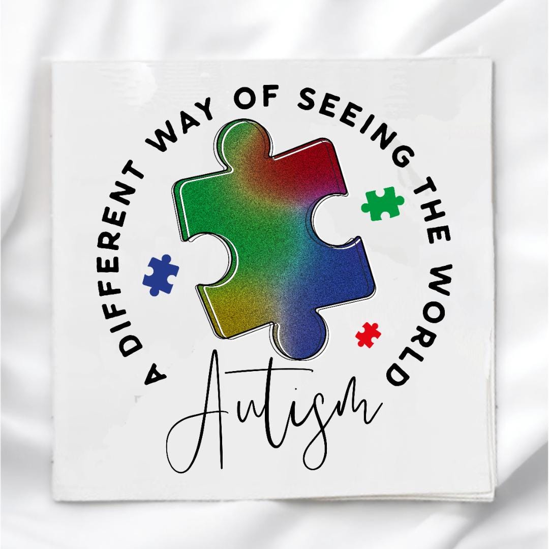 Autism Awareness Fabric Panel for Quilting Crafting Sewing Quilt Block ...