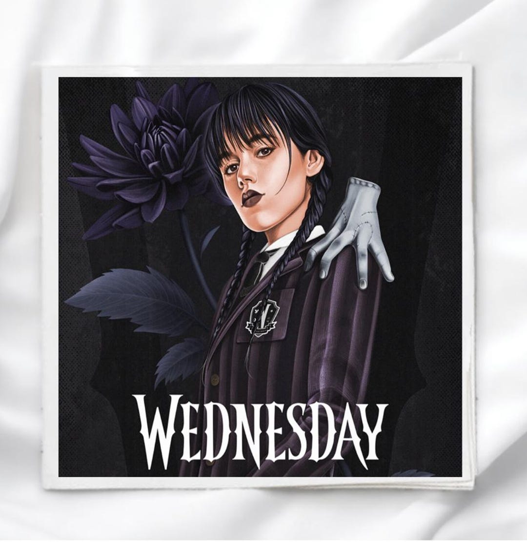 Wednesday Fabric Panel for Quilting Crafting Sewing Quilt Block Craft ...