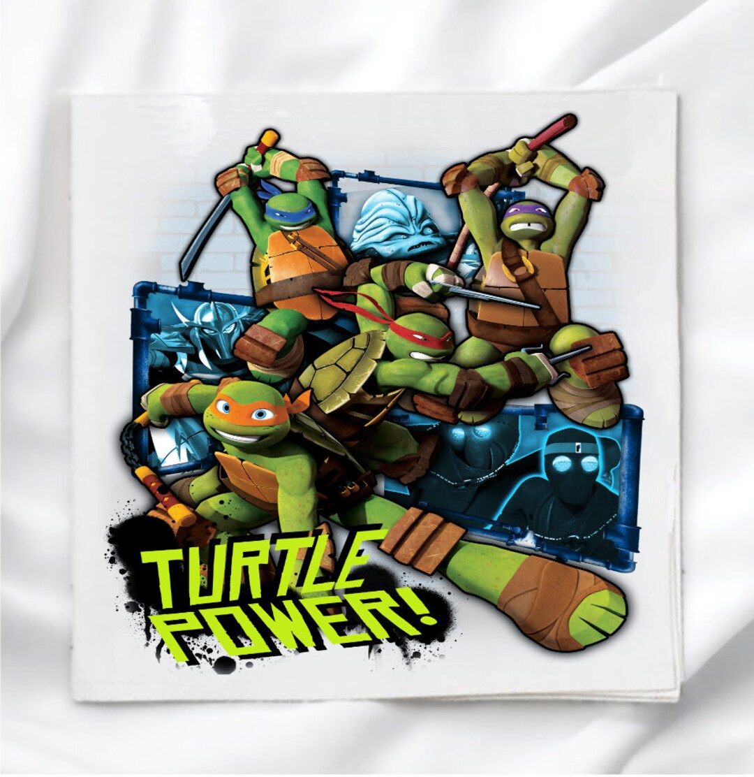 Ninja Turtles Fabric Panel for Quilting, Crafting, Sewing, Quilt Block ...