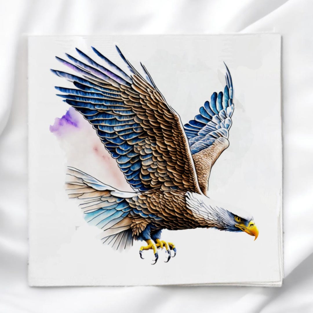 Eagle Soaring Fabric Panel for Quilting Crafting Sewing Quilt Block ...