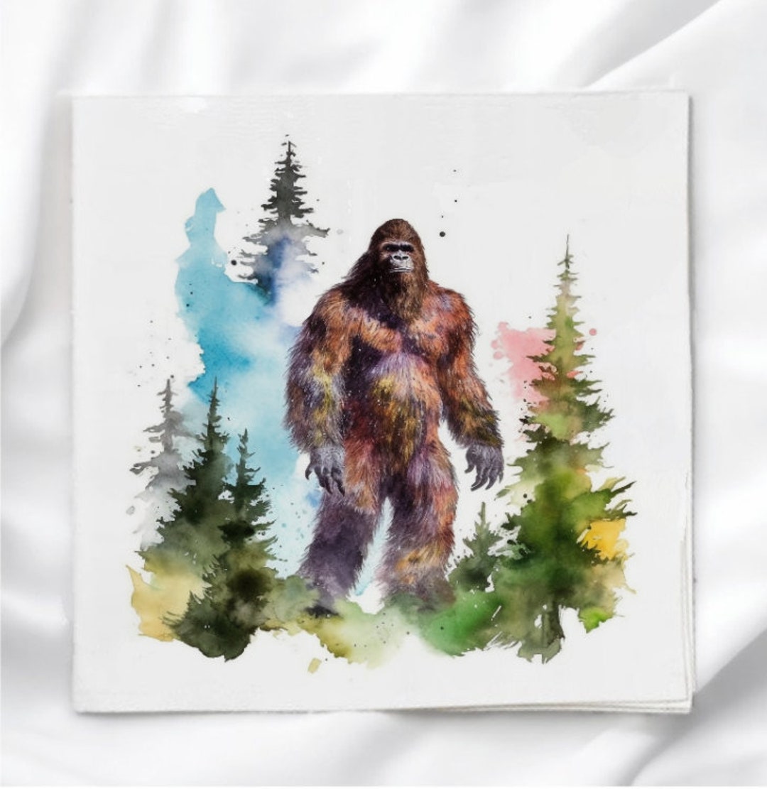 Bigfoot Fabric Panel for Quilting Crafting Sewing Quilt Block Craft ...