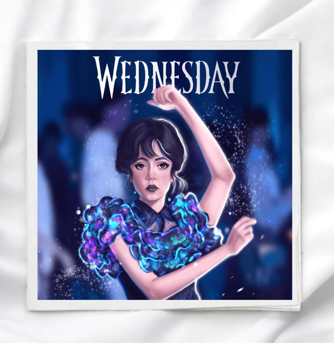 Wednesday Fabric Panel for Quilting Crafting Sewing Quilt Block Craft ...