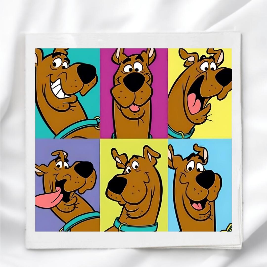 Scooby Doo Fabric Panel for Quilting Crafting Sewing Quilt Block Craft ...