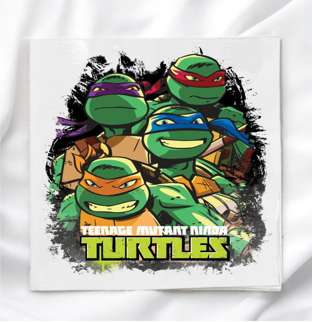 Ninja Turtles Fabric Panel for Quilting, Crafting, Sewing, Quilt Block ...