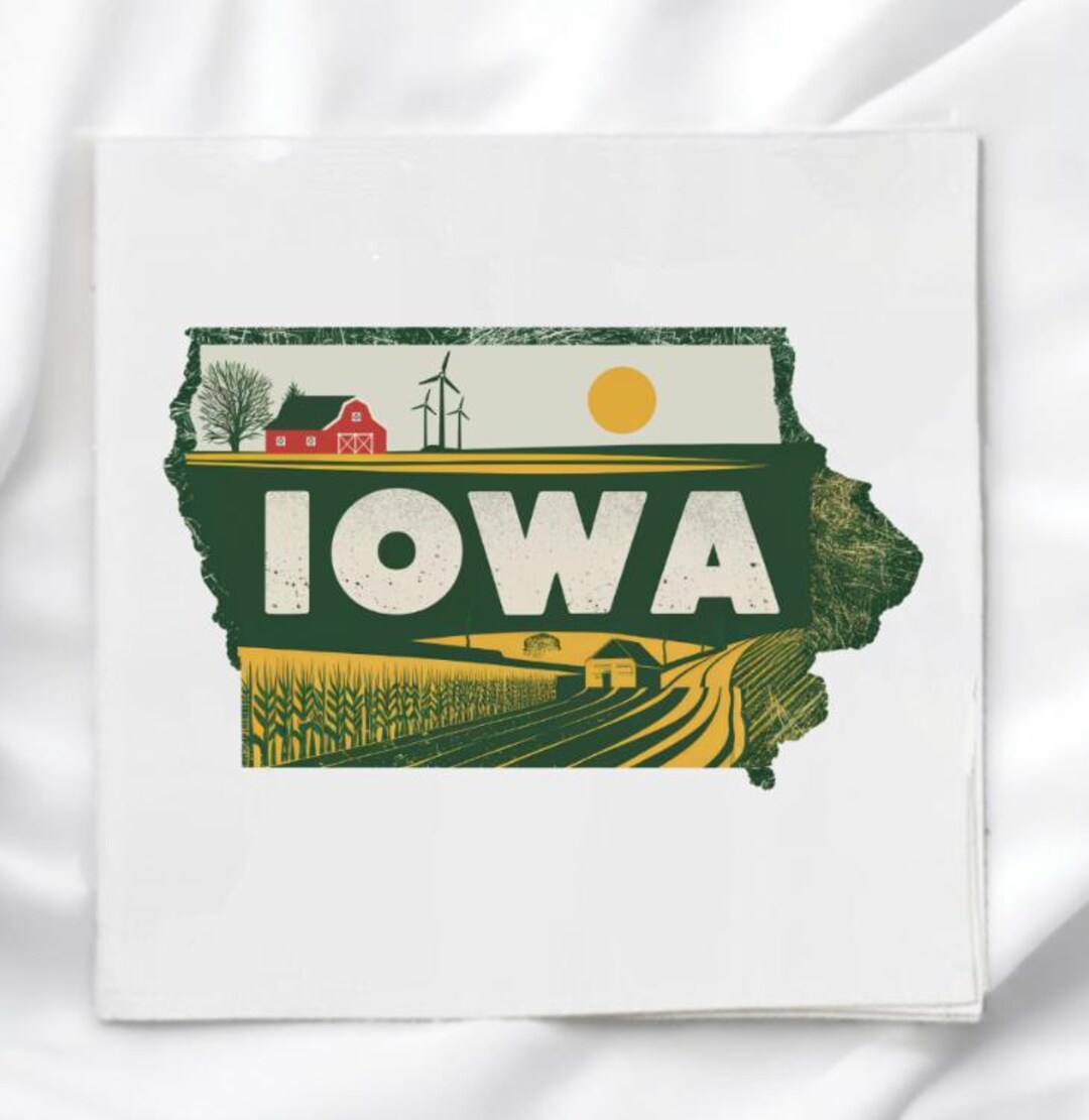 Iowa State Fabric Panel for Quilting Crafting Sewing Quilt Block Craft ...