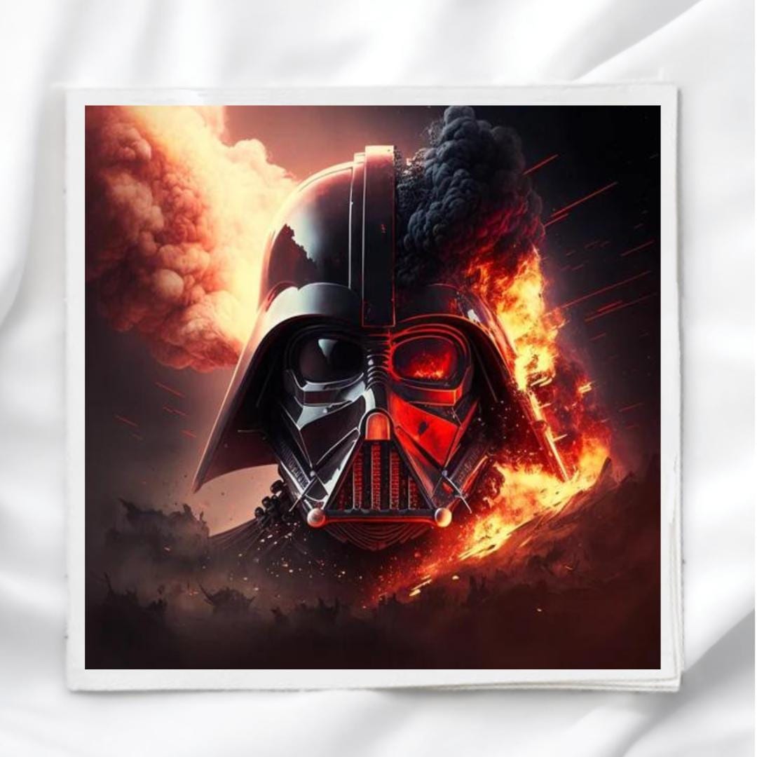 Darth Vader Fabric Panel for Quilting Crafting Sewing Quilt Block Craft ...