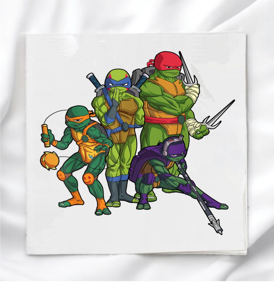 Ninja Turtles Fabric Panel for Quilting, Crafting, Sewing, Quilt Block ...