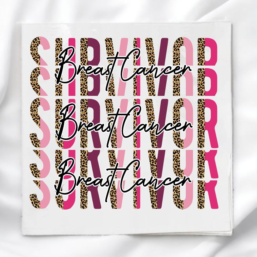 Breast Cancer Survivor Fabric Panel for Quilting, Crafting, Sewing ...