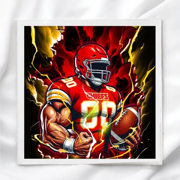 Kansas City Chiefs Fabric - Etsy
