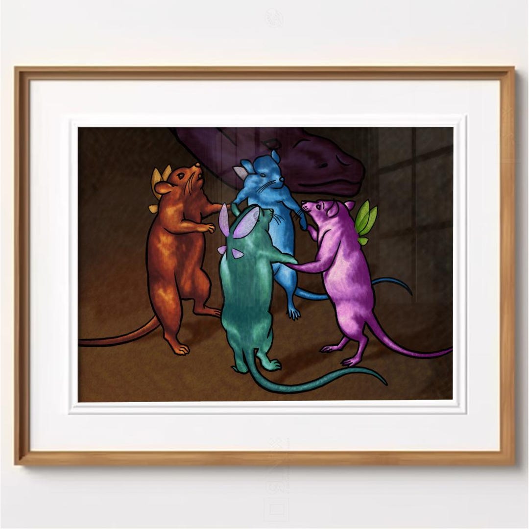 Dancing Rat Fairies Re-interpretation of the Dance of the Rats by ...