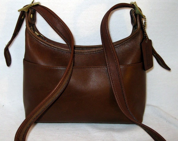 Coach Cross Body Bag Satchel Purse in Chestnut Brown Mod 9136 - Etsy