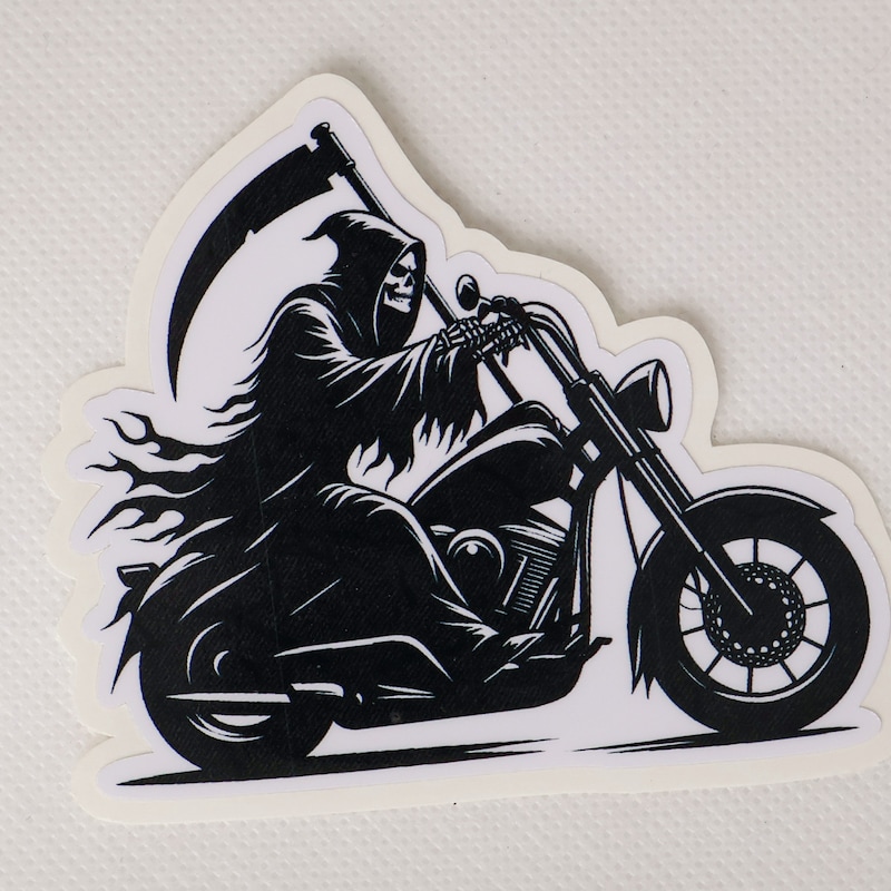 Motorcycle Sticker - Etsy
