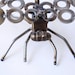 Handcrafted Dragonfly Welded Metal Art, Upcycled Garden Sculpture ...