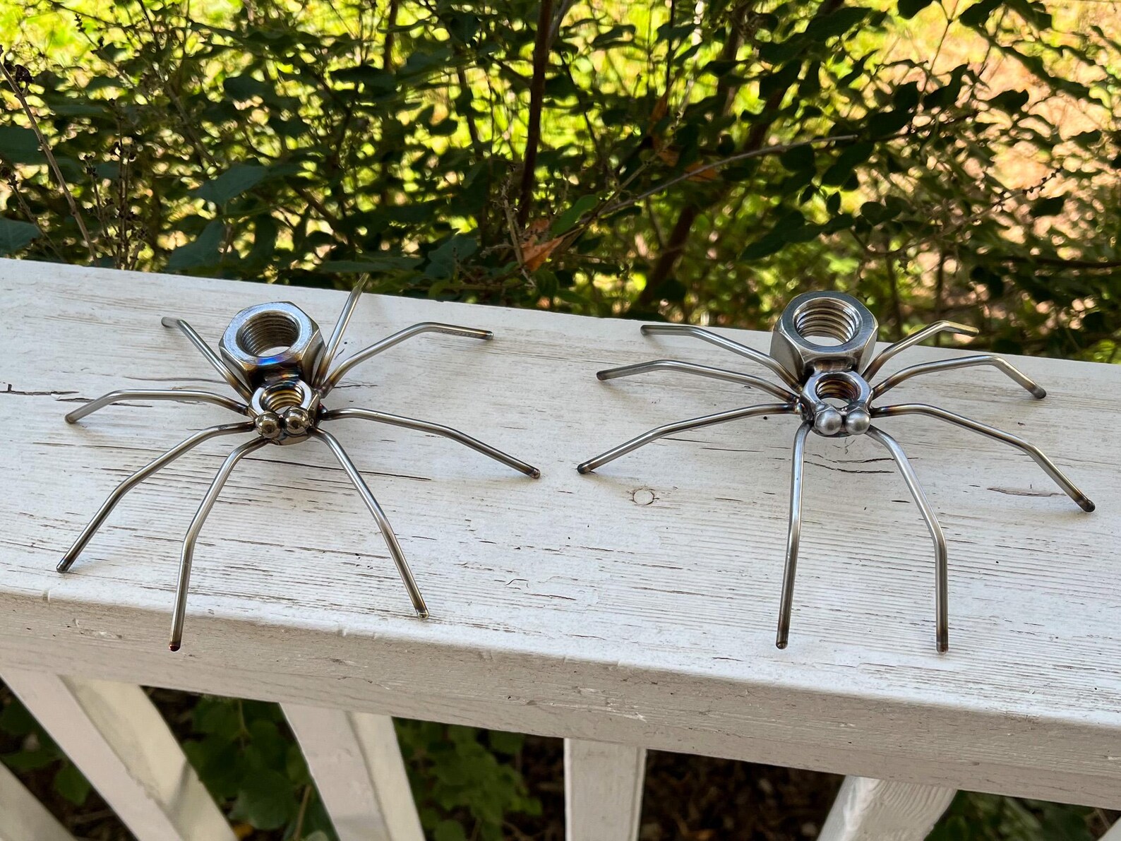 Welded Spider Handcrafted Stainless Steel Metal Art Sculpture ...
