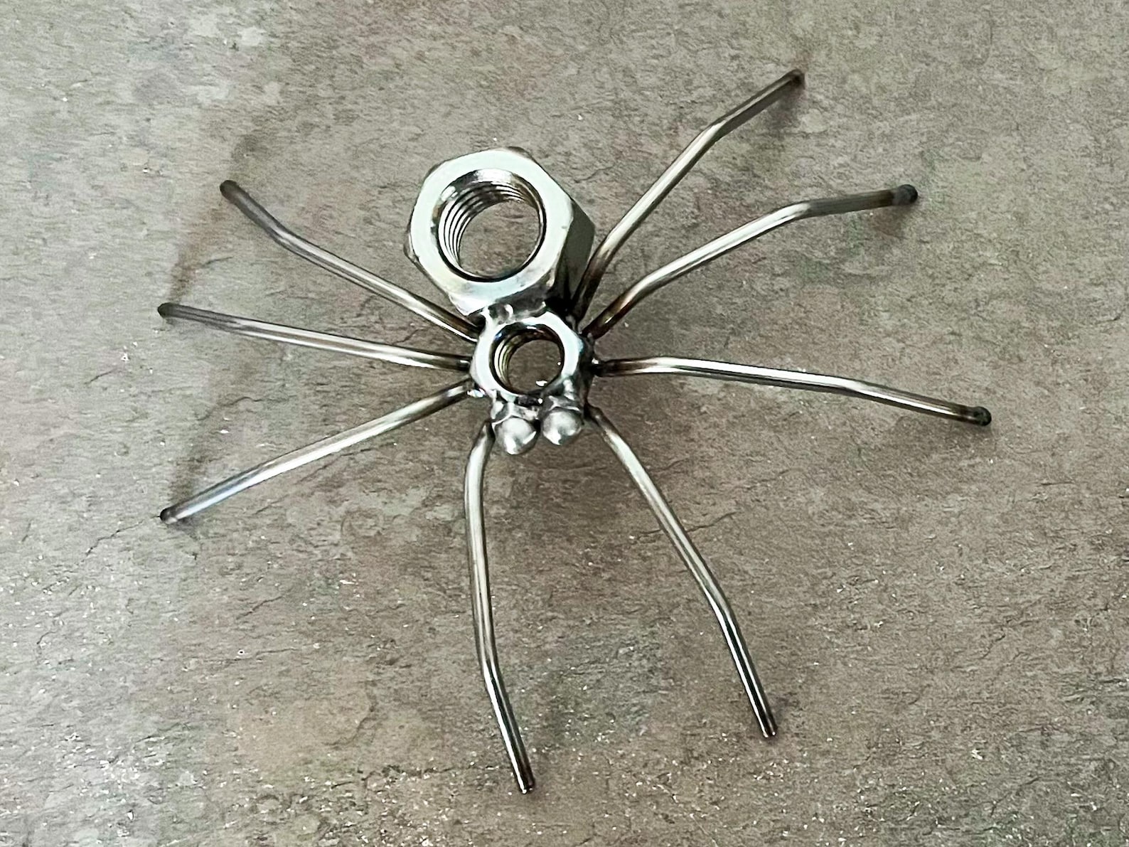 Welded Spider Handcrafted Stainless Steel Metal Art Sculpture ...