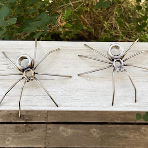 Welded Spider Handcrafted Stainless Steel Metal Art Sculpture ...