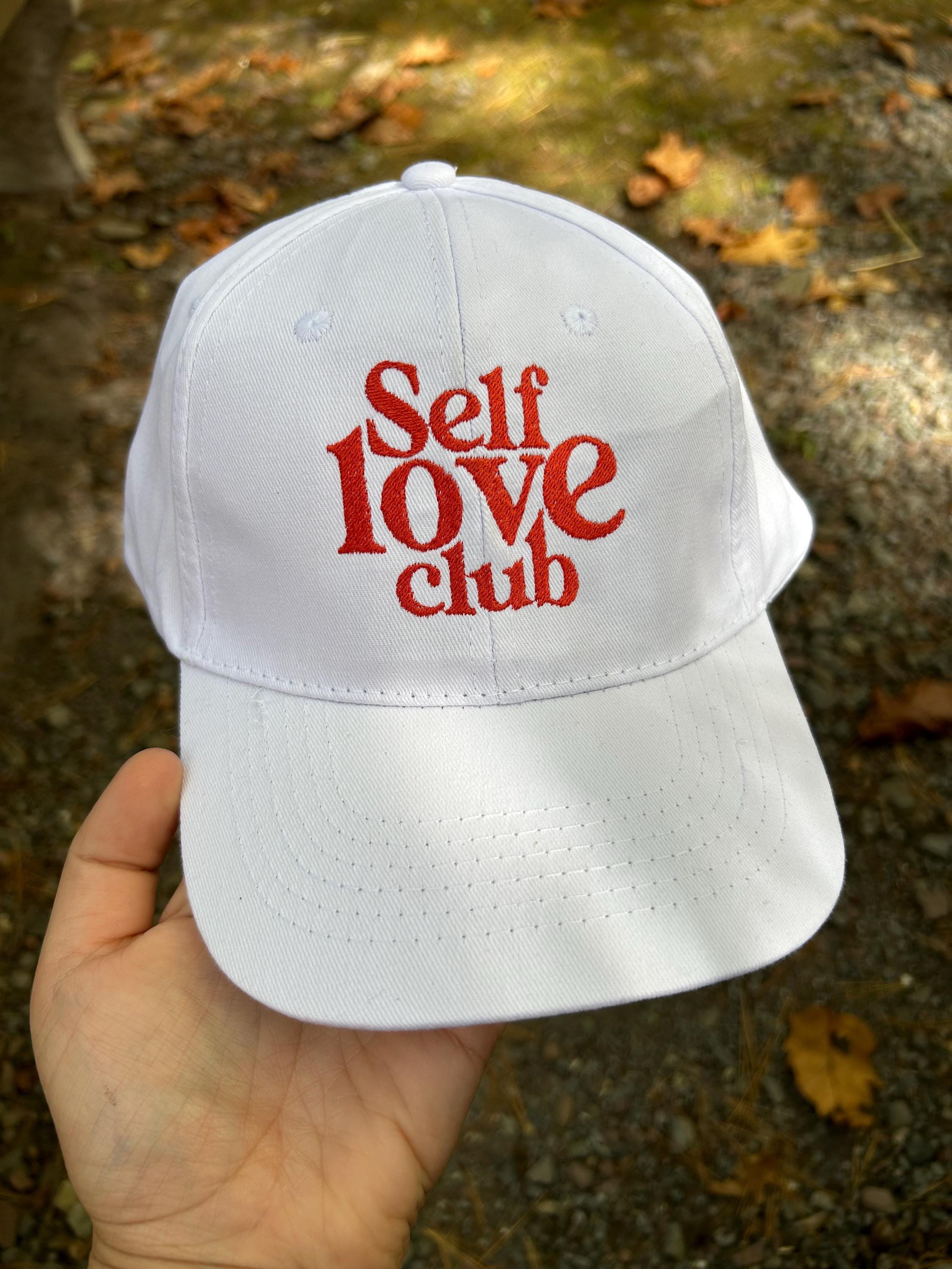 Self Love Club Hat Mental Health Awareness Hat Embroidered Hat Love ...