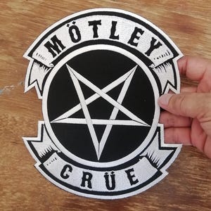 Large Motley Crue Prison Devil Logo Band Music Hard Rock Symbol ...