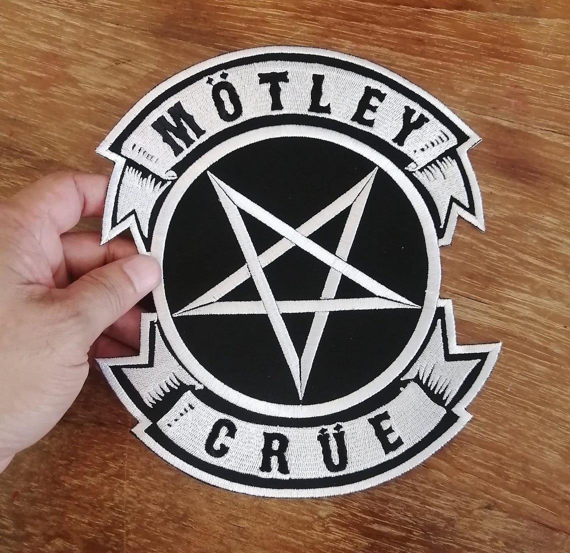 Large Motley Crue Prison Devil Logo Band Music Hard Rock Symbol ...