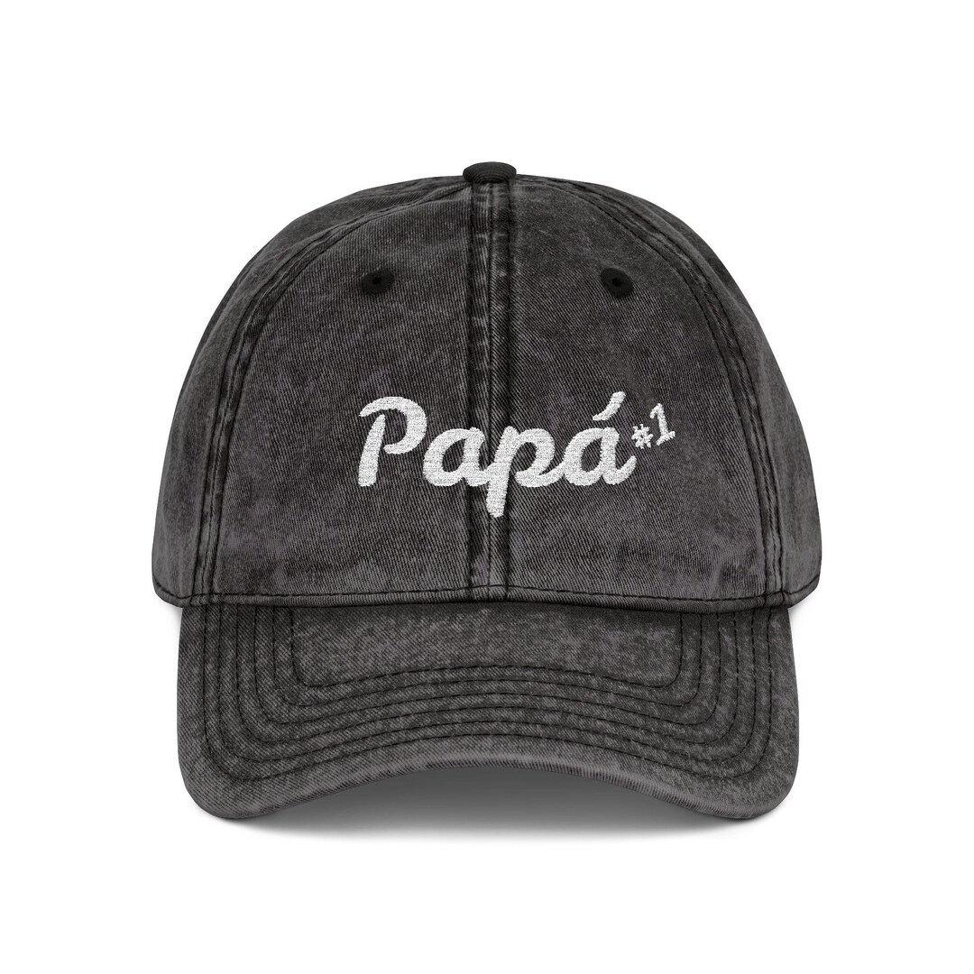 Papá Embroidered Dad Cap: Vintage Style Cotton Baseball Hat - Etsy